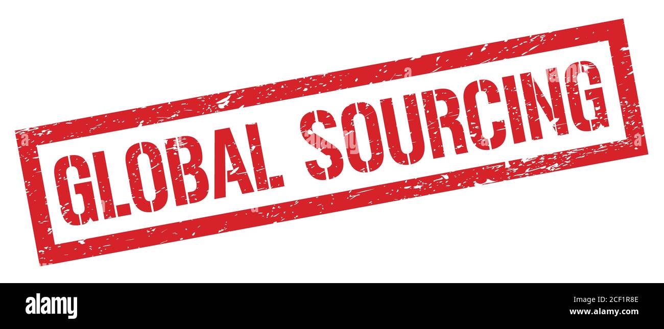 Global sourcing word hi-res stock photography and images - Alamy