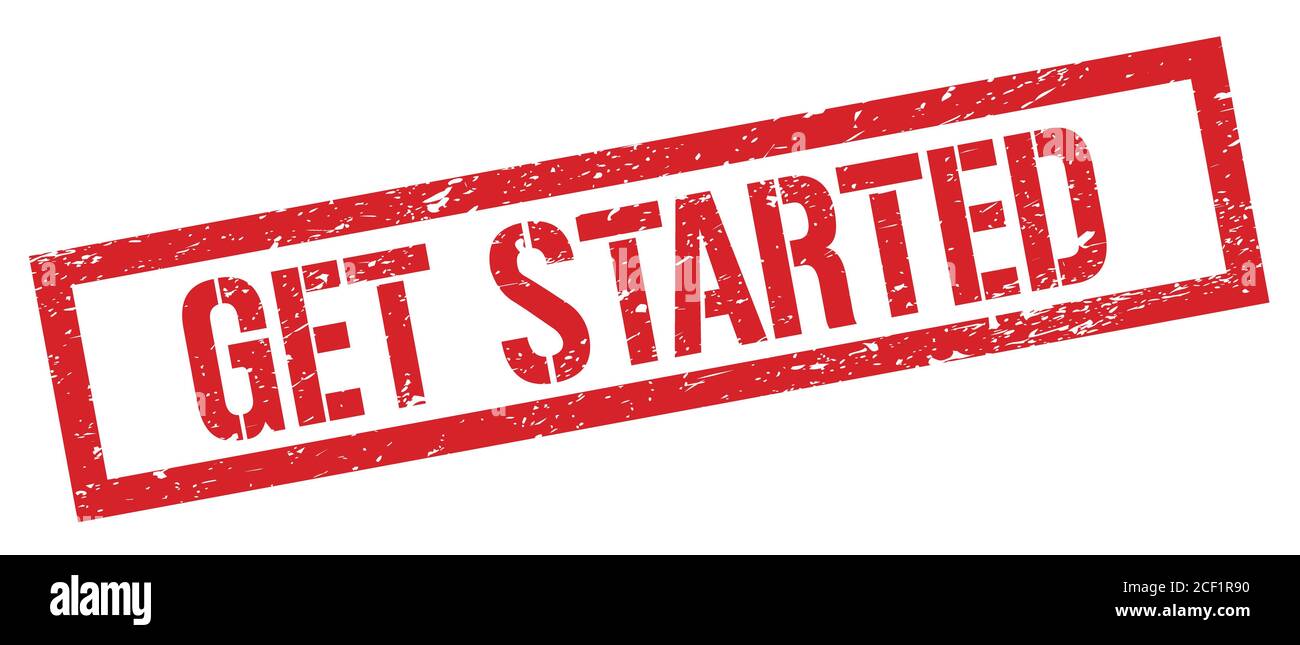 Get started button hi-res stock photography and images - Alamy