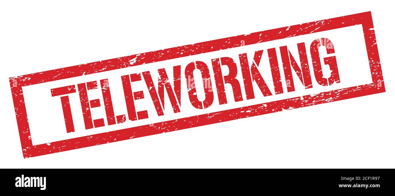 Teleworking stamp hi-res stock photography and images - Alamy