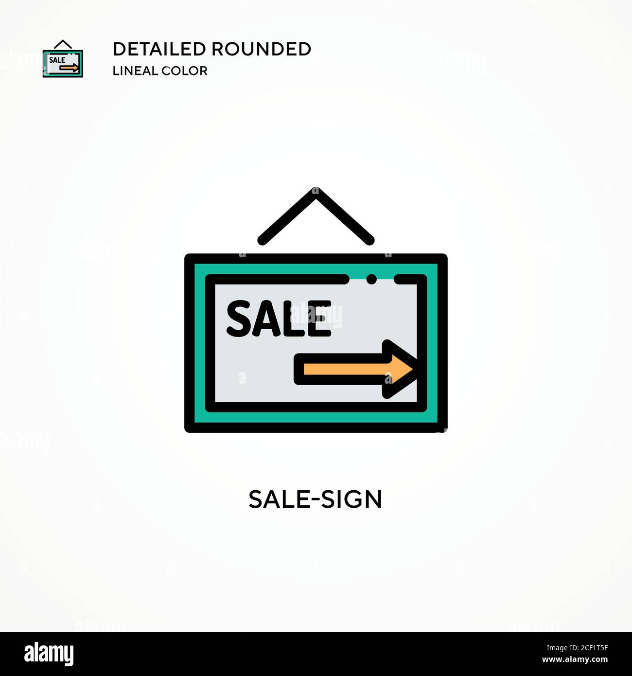 Sale-sign vector icon. Modern vector illustration concepts. Easy to ...