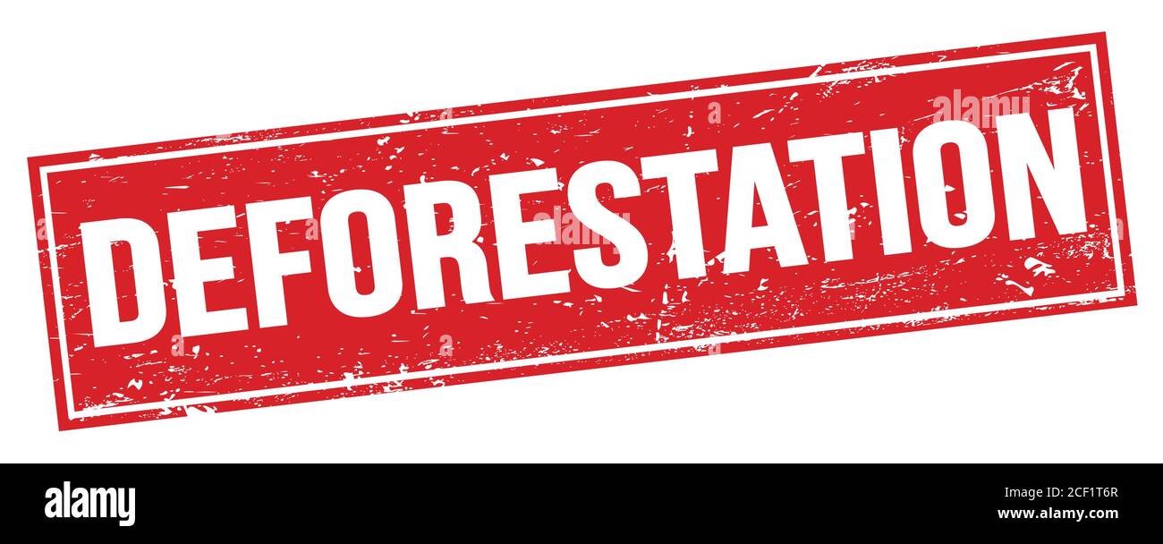 Deforestation word Cut Out Stock Images & Pictures - Alamy