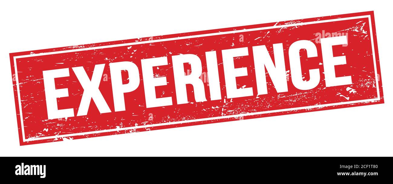 Experience text hi-res stock photography and images - Alamy