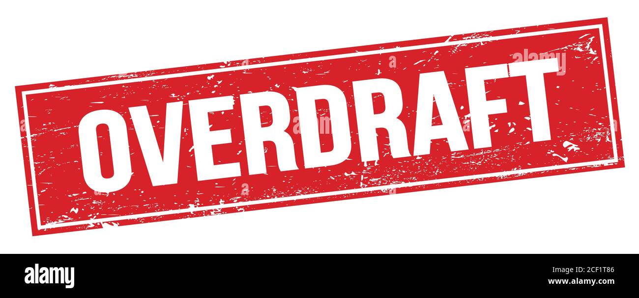 Overdraft text hi-res stock photography and images - Alamy