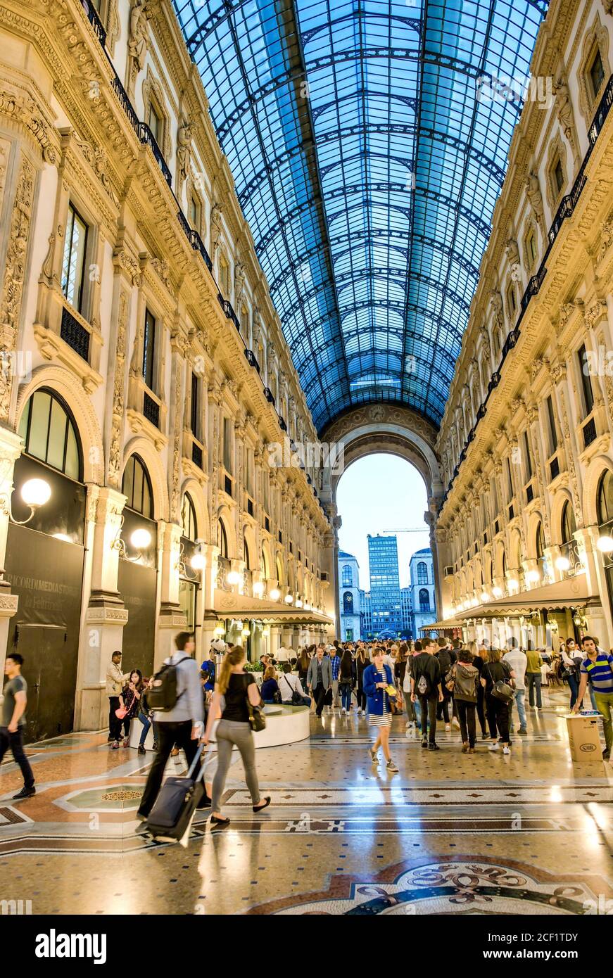 Shopping In Milan High Resolution Stock Photography and Images - Alamy