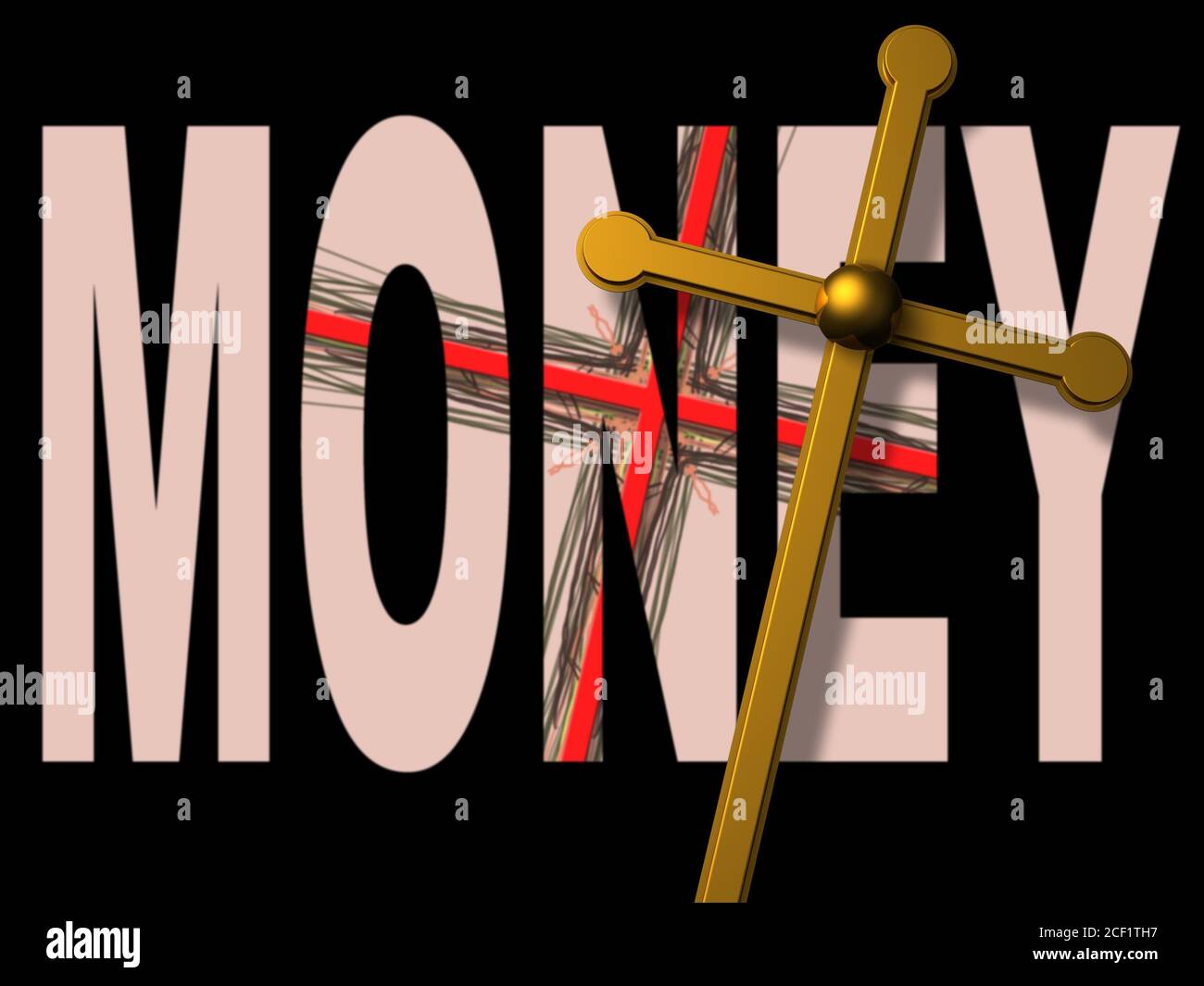 3d art gold hi-res stock photography and images - Alamy