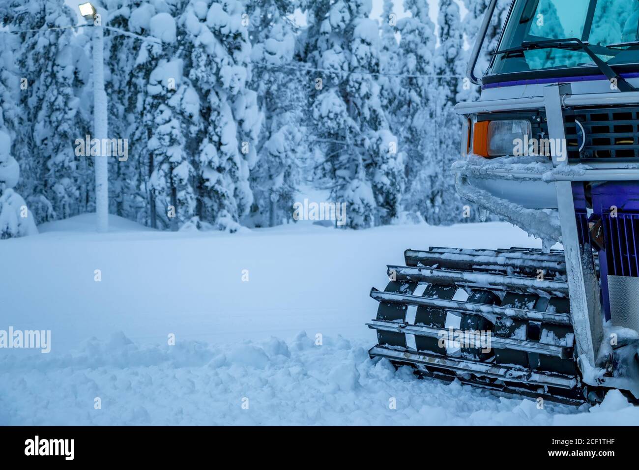 Snowcat on snowy mountain hi-res stock photography and images - Alamy
