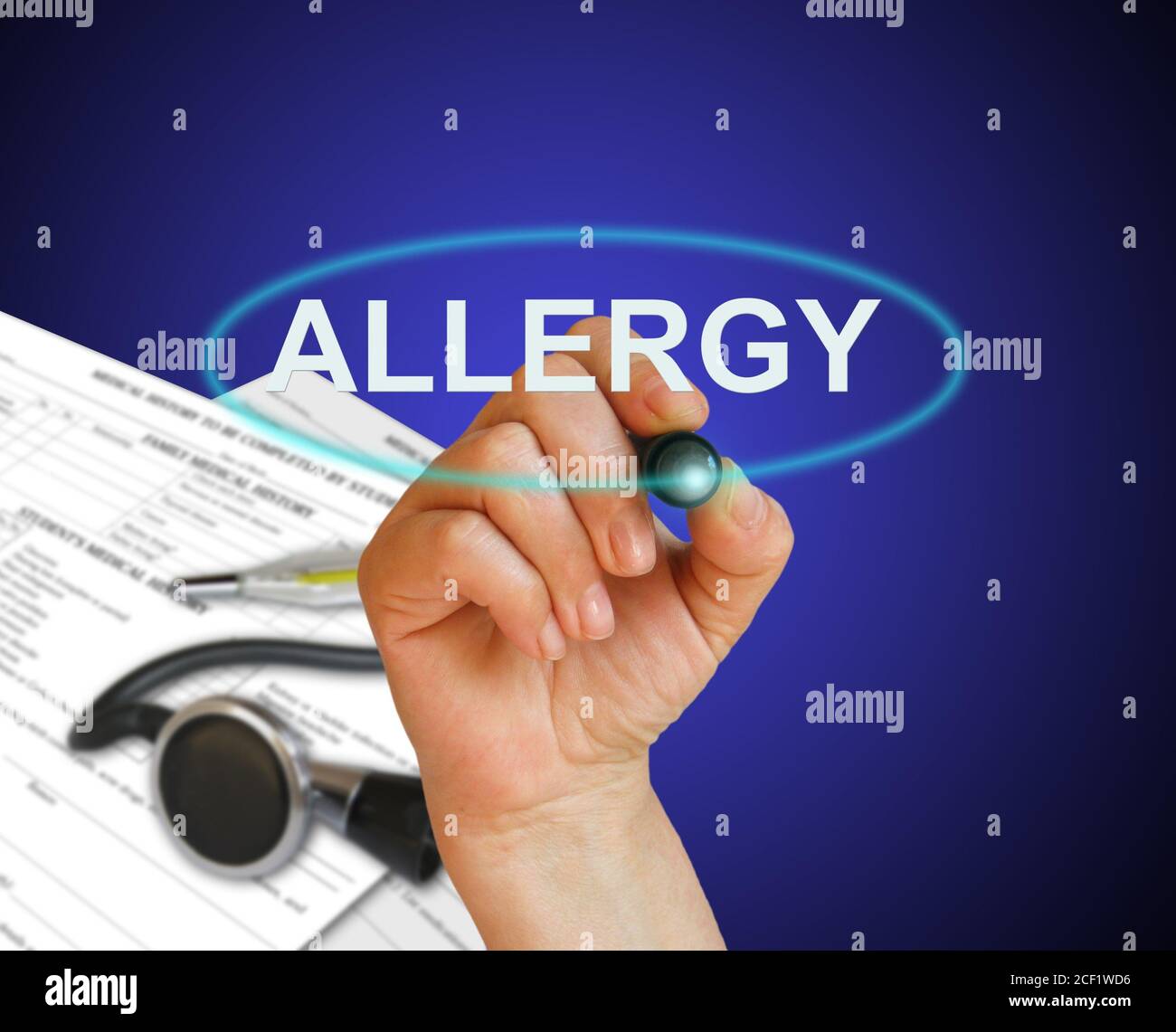 Allergy diagnosis hi-res stock photography and images - Alamy