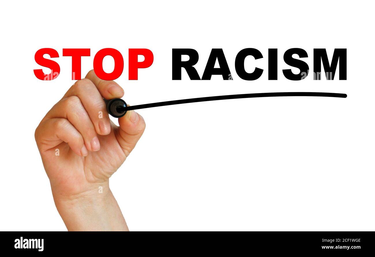 Stop Racism High Resolution Stock Photography and Images - Alamy