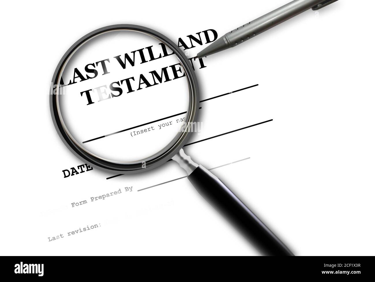 Signing testament hi-res stock photography and images - Alamy