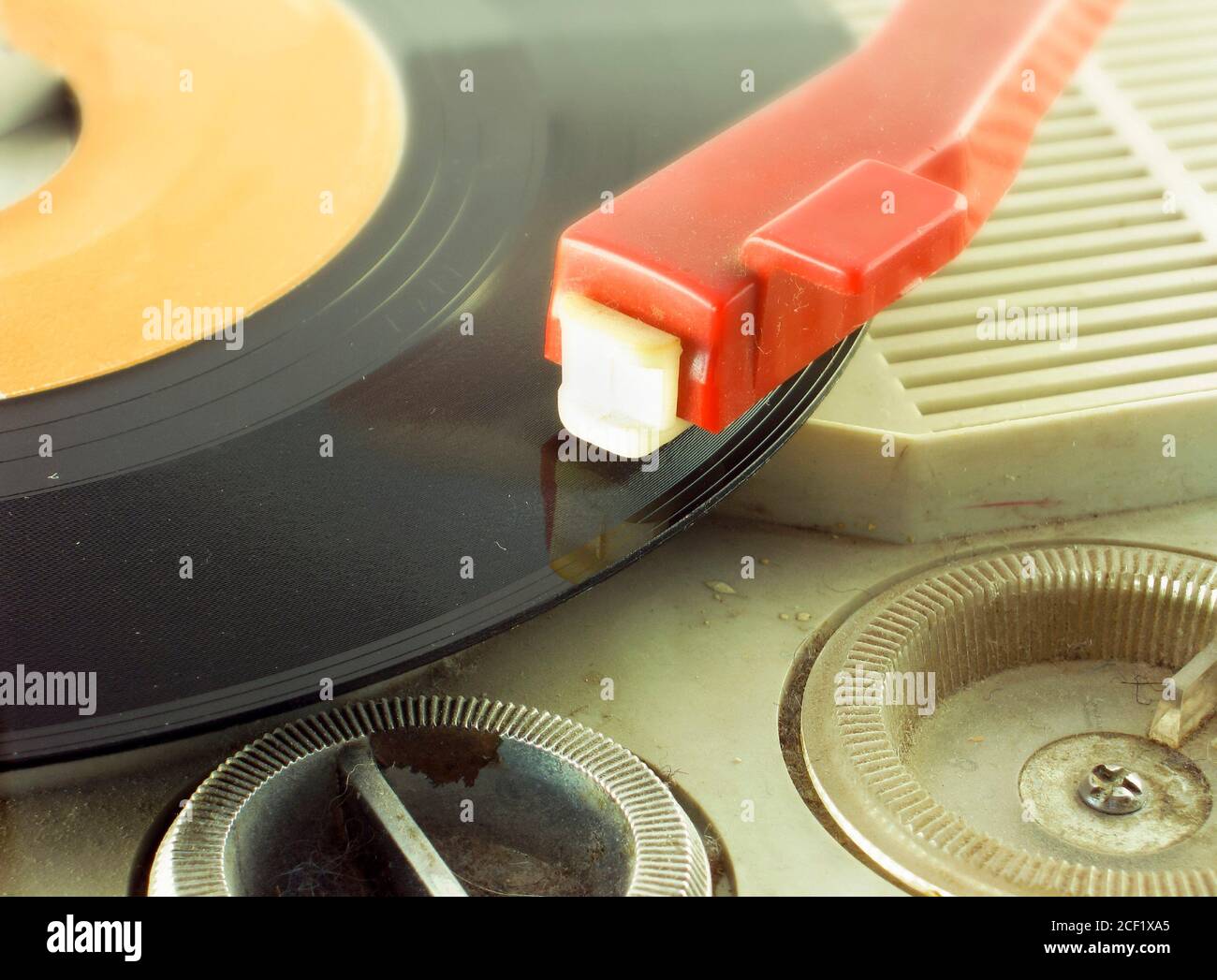 Grey record player hi-res stock photography and images - Alamy