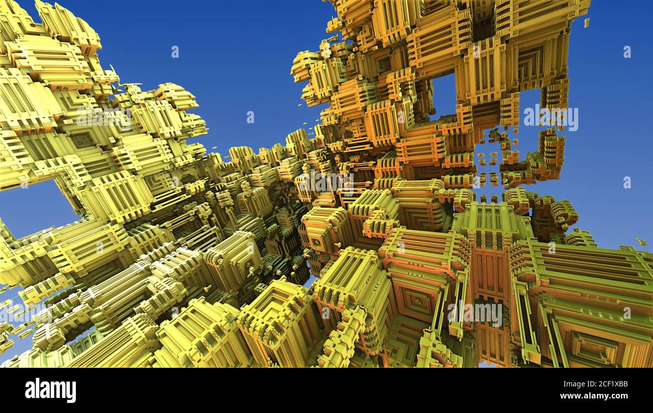 Digital geometric art hi-res stock photography and images - Alamy