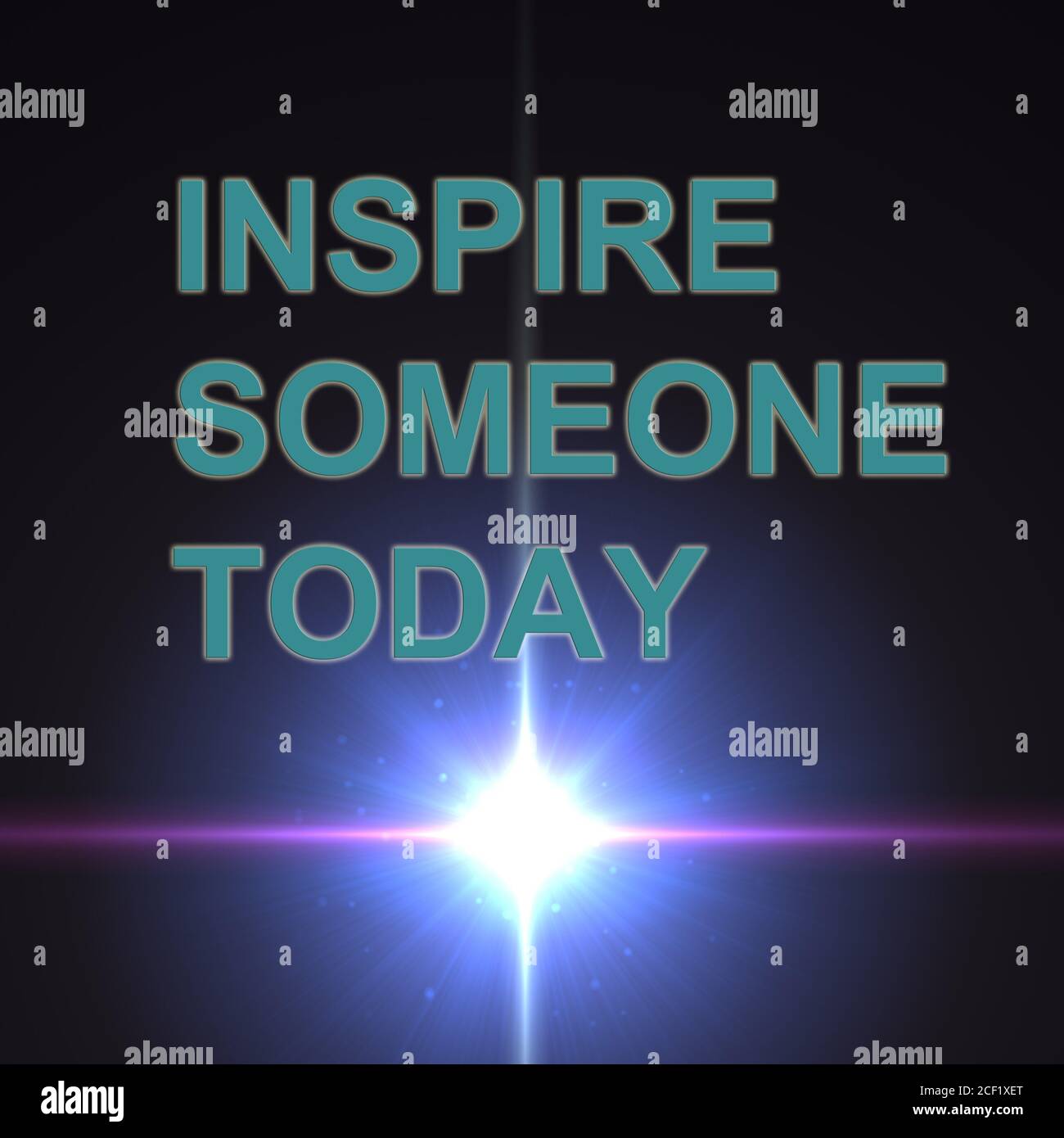 Inspirational quotes on bokeh light background Stock Photo - Alamy