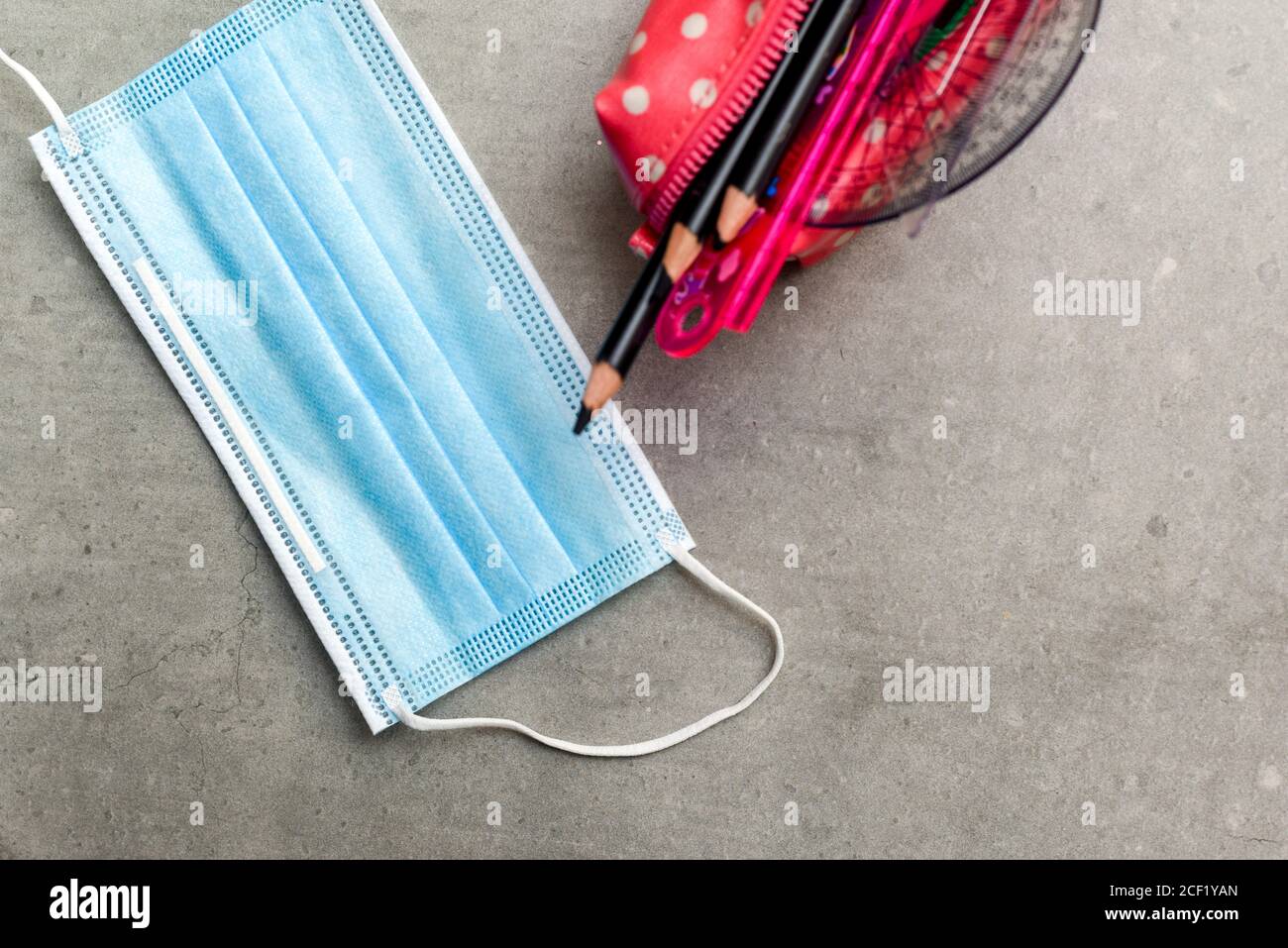 School pencil kit hi-res stock photography and images - Alamy