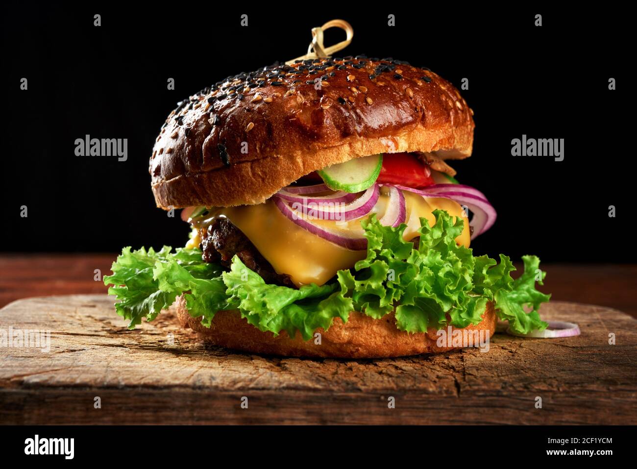 Beef Burger No Bun High Resolution Stock Photography and Images - Alamy
