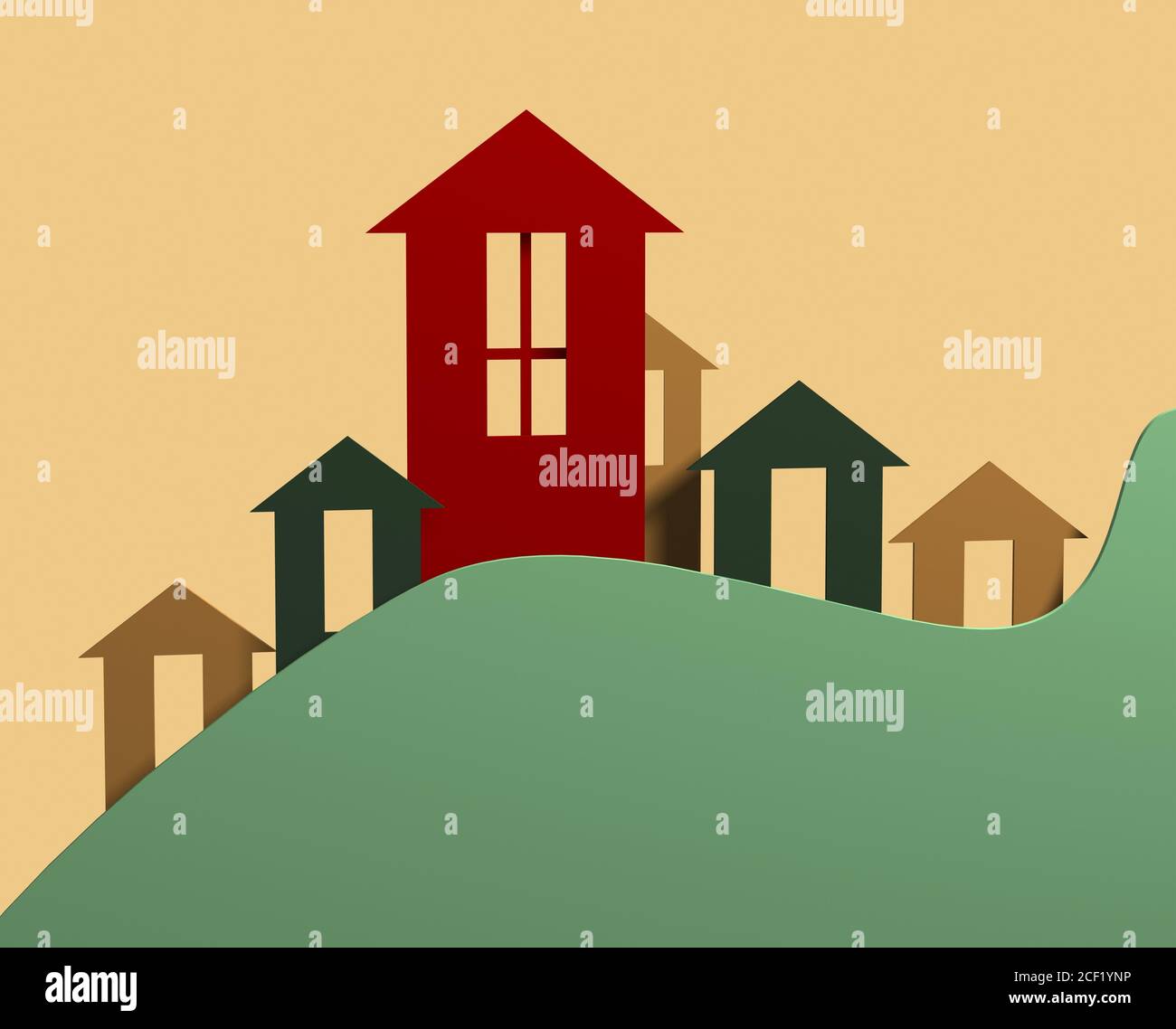 Estate icons hi-res stock photography and images - Alamy