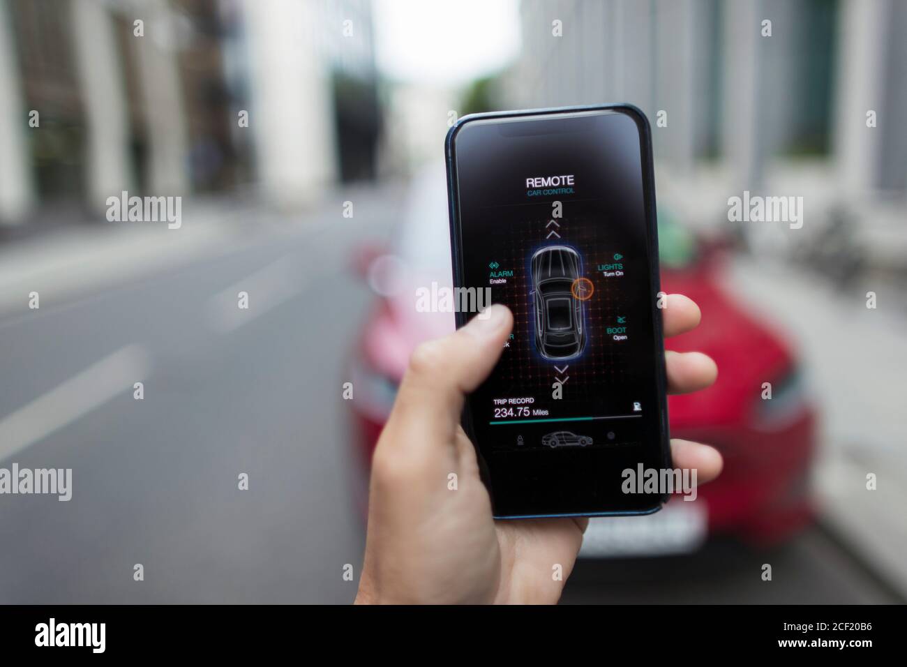 Car access hi-res stock photography and images - Alamy