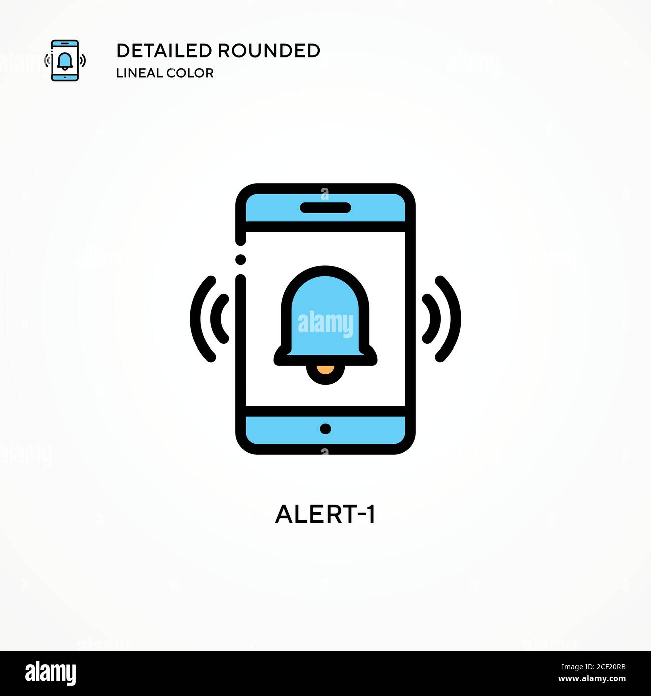 Alert-1 vector icon. Modern vector illustration concepts. Easy to edit ...