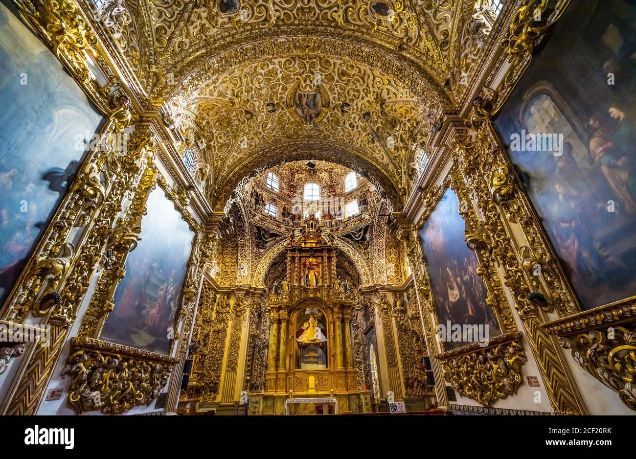 Chapel of the rosary mexico hi-res stock photography and images - Alamy