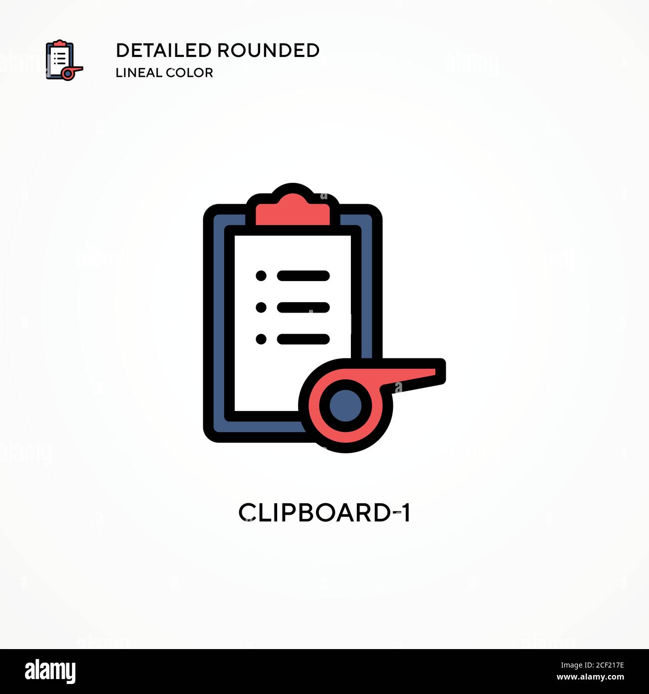 Clipboard-1 vector icon. Modern vector illustration concepts. Easy to ...