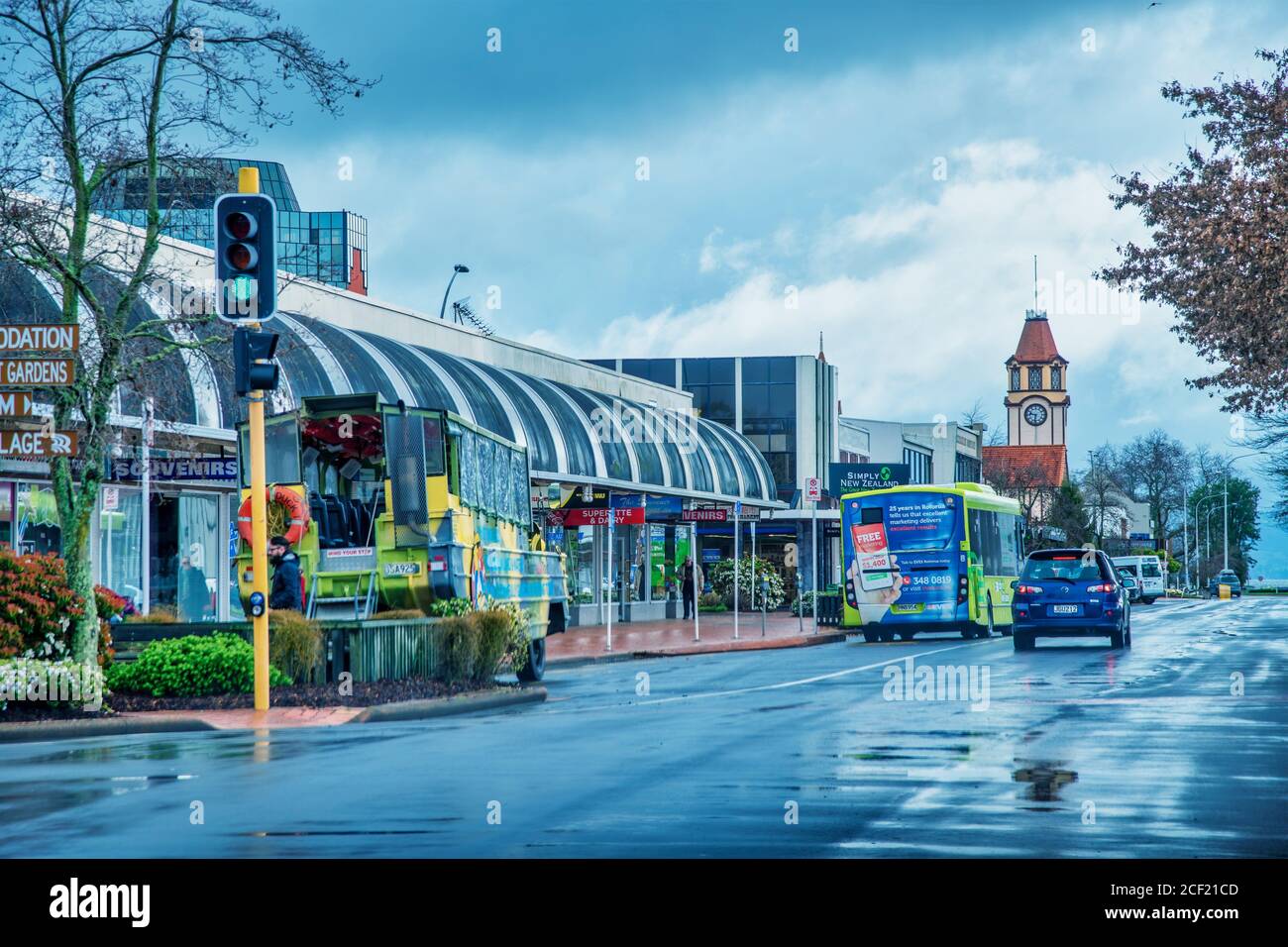 ROTORUA, NEW ZEALAND - SEPTEMBER 2, 2018: Rotorua museum is a famous ...