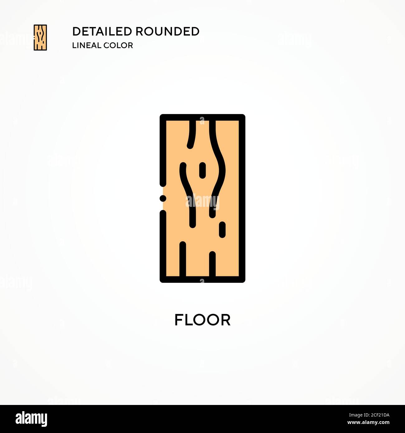 Floor vector icon. Modern vector illustration concepts. Easy to edit ...