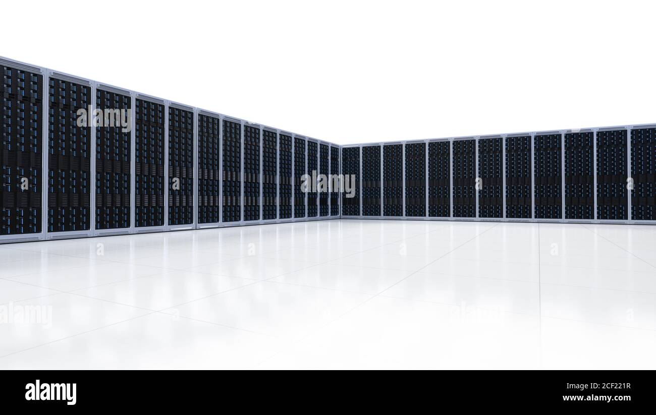 3d rendering server farm hi-res stock photography and images - Alamy