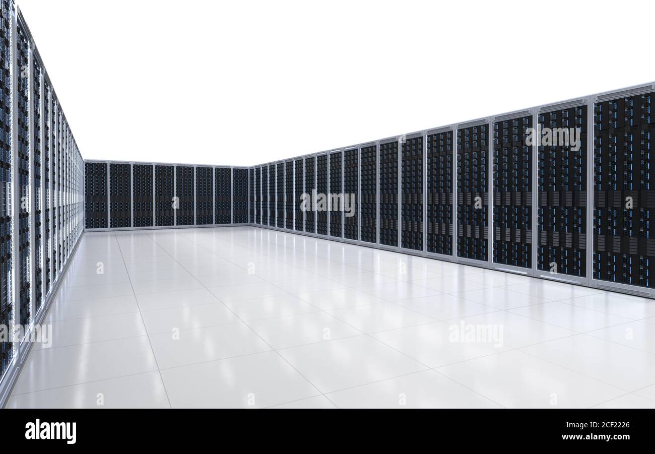 3d rendering server farm hi-res stock photography and images - Alamy