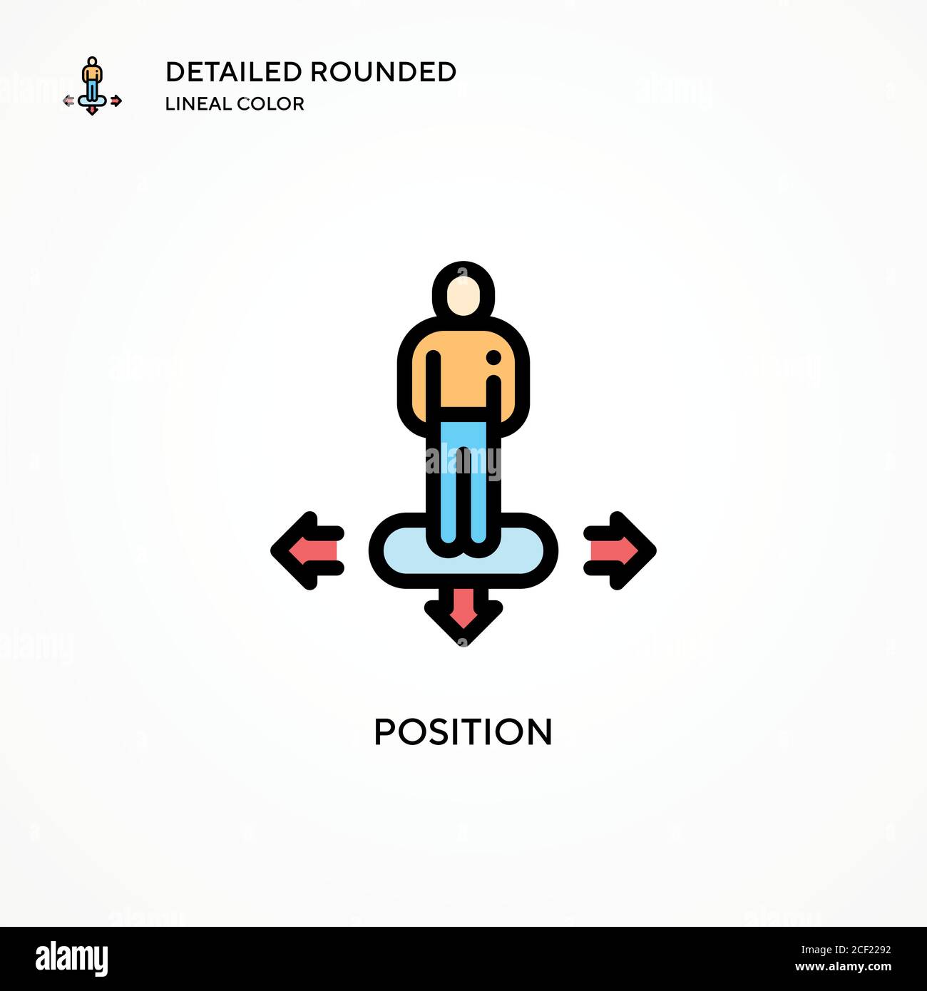 Position vector icon. Modern vector illustration concepts. Easy to edit ...