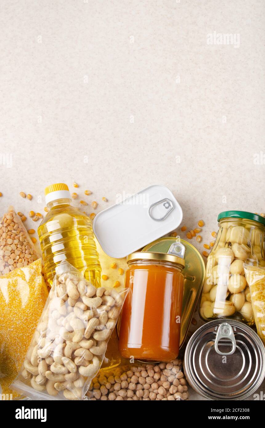 Non perishable foods hi-res stock photography and images - Alamy