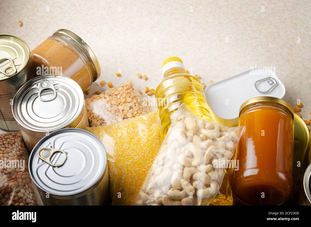 Non perishable foods hi-res stock photography and images - Alamy