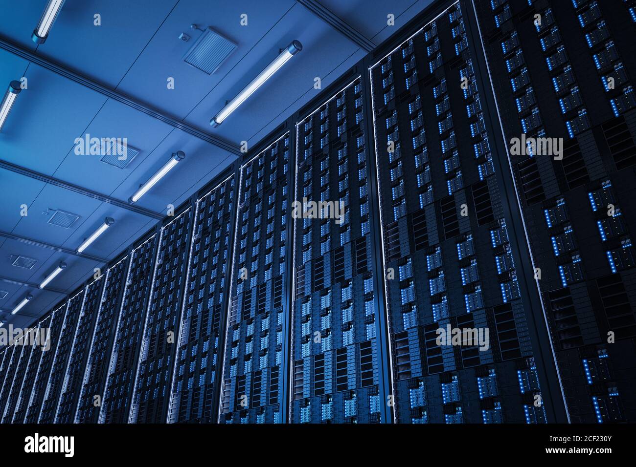 3d rendering server farm hi-res stock photography and images - Alamy