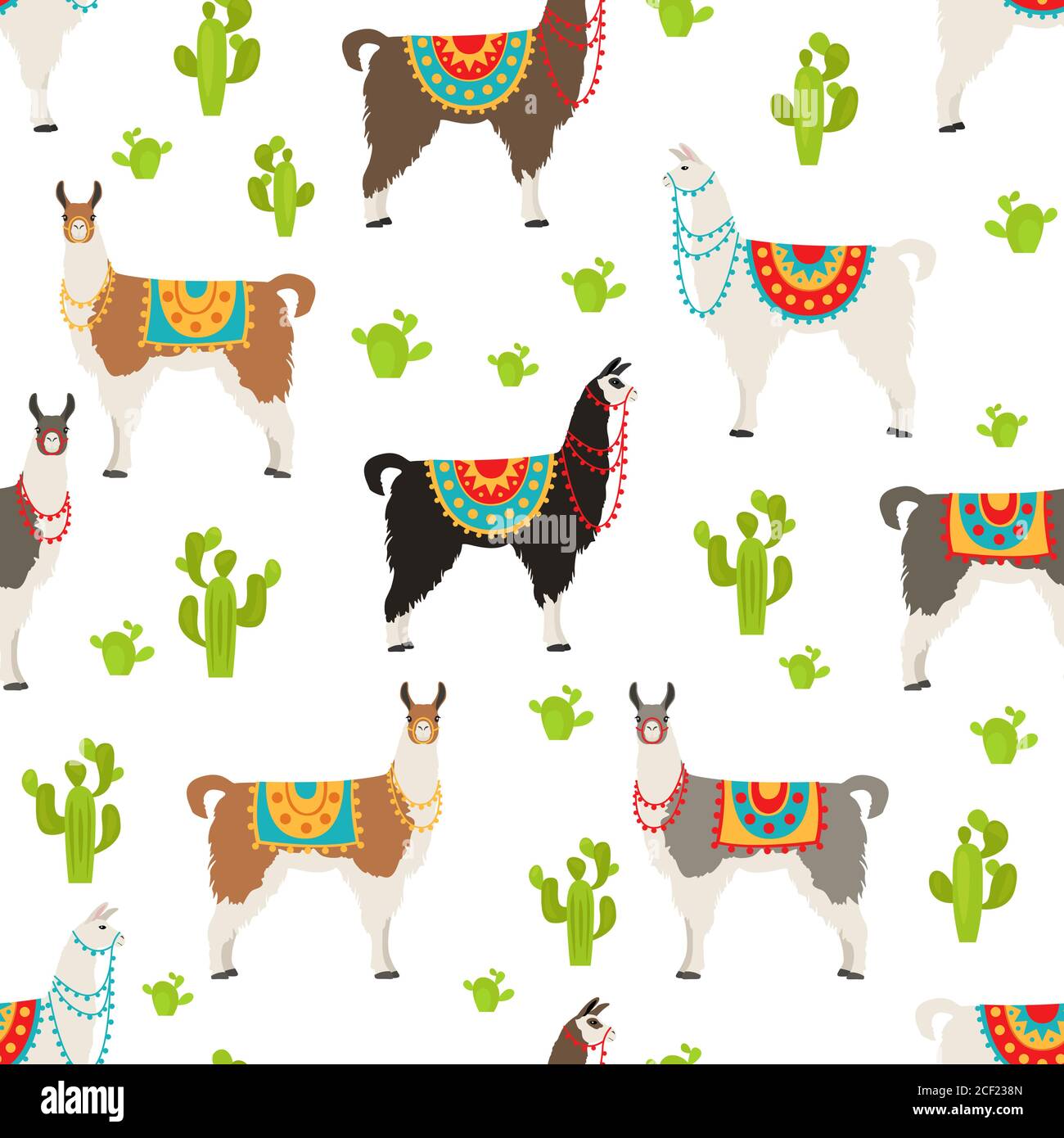 Camelids family collection. Llama graphic design. Vector illustration Stock Vector Image & Art ...