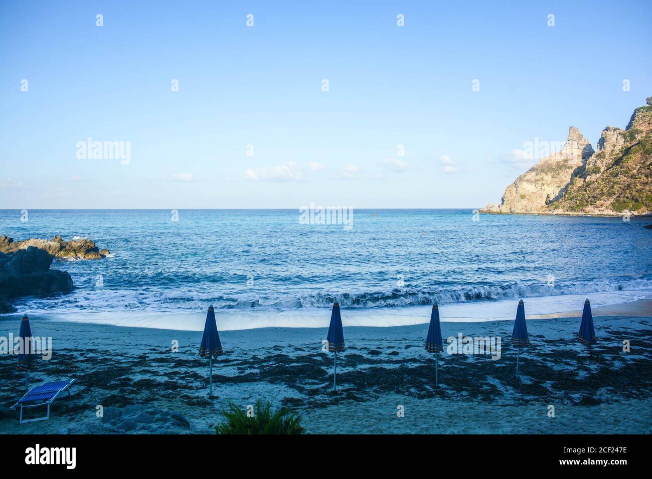 Italian cliffs rare view of Cape Vatican Stock Photo - Alamy