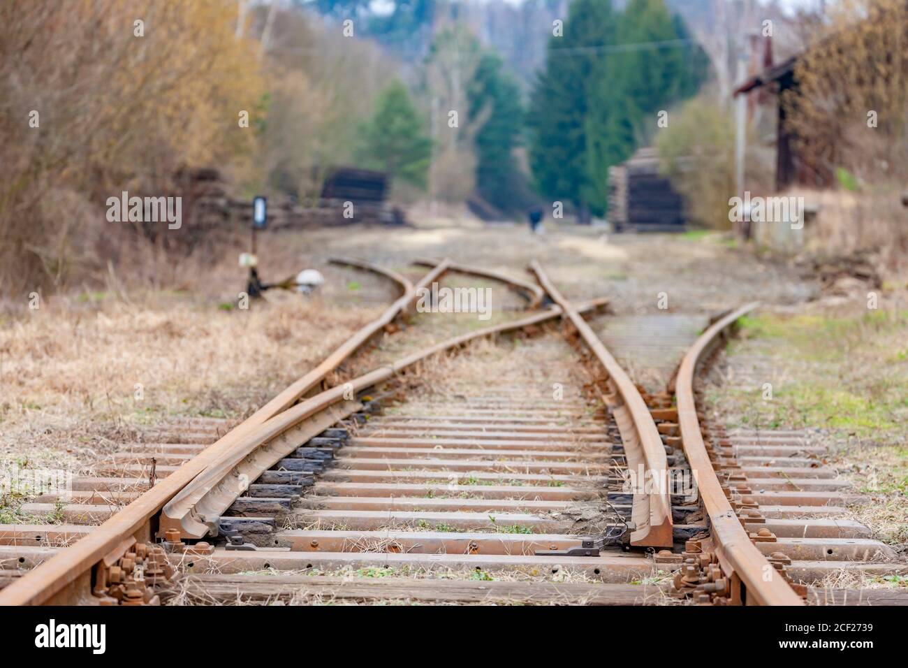 Old railroad line hi-res stock photography and images - Alamy