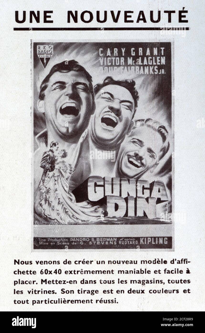 Cary Grant Victor Mclaglen Douglas Fairbanks Jr And Joan Fontaine In Gunga Din 1939 Director