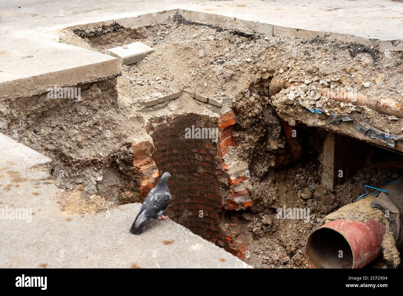 Urban infrastructure and pipeline replacement street works and cross ...