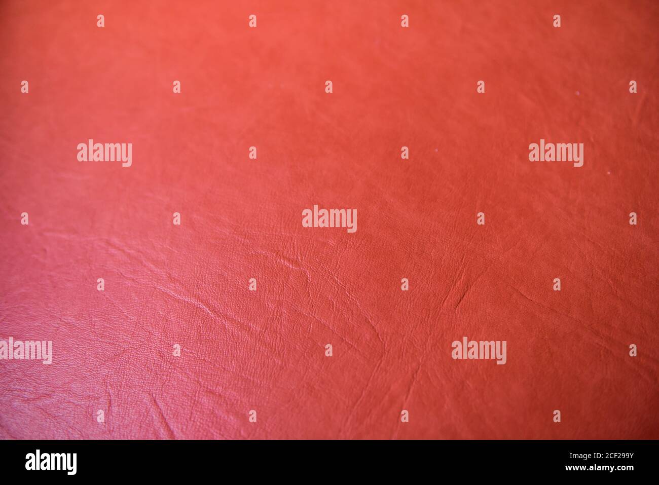 Surface of red leatherette texture for background and empty space for ...