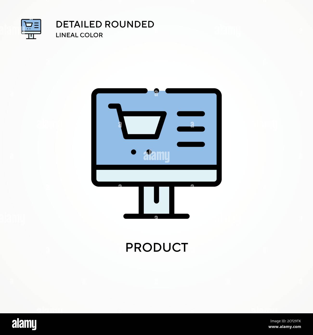 Product vector icon. Modern vector illustration concepts. Easy to edit ...