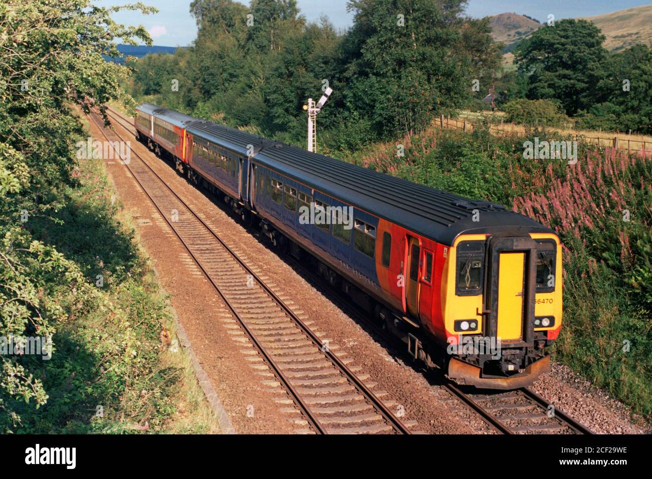British rail class 156 hi-res stock photography and images - Alamy
