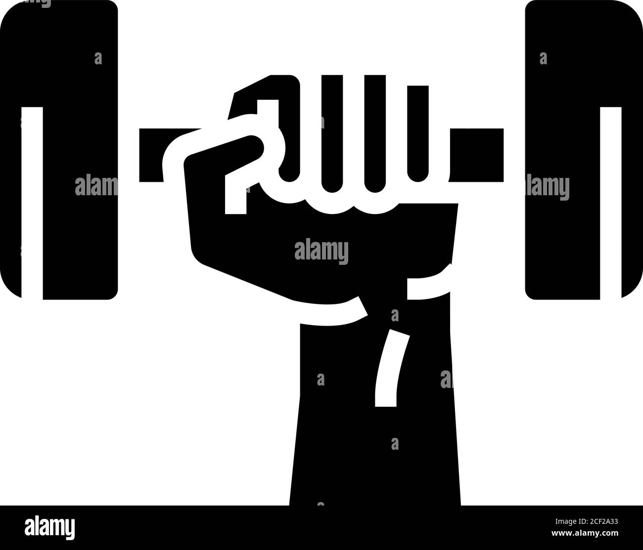 sport exercise glyph icon vector illustration Stock Vector Image & Art ...