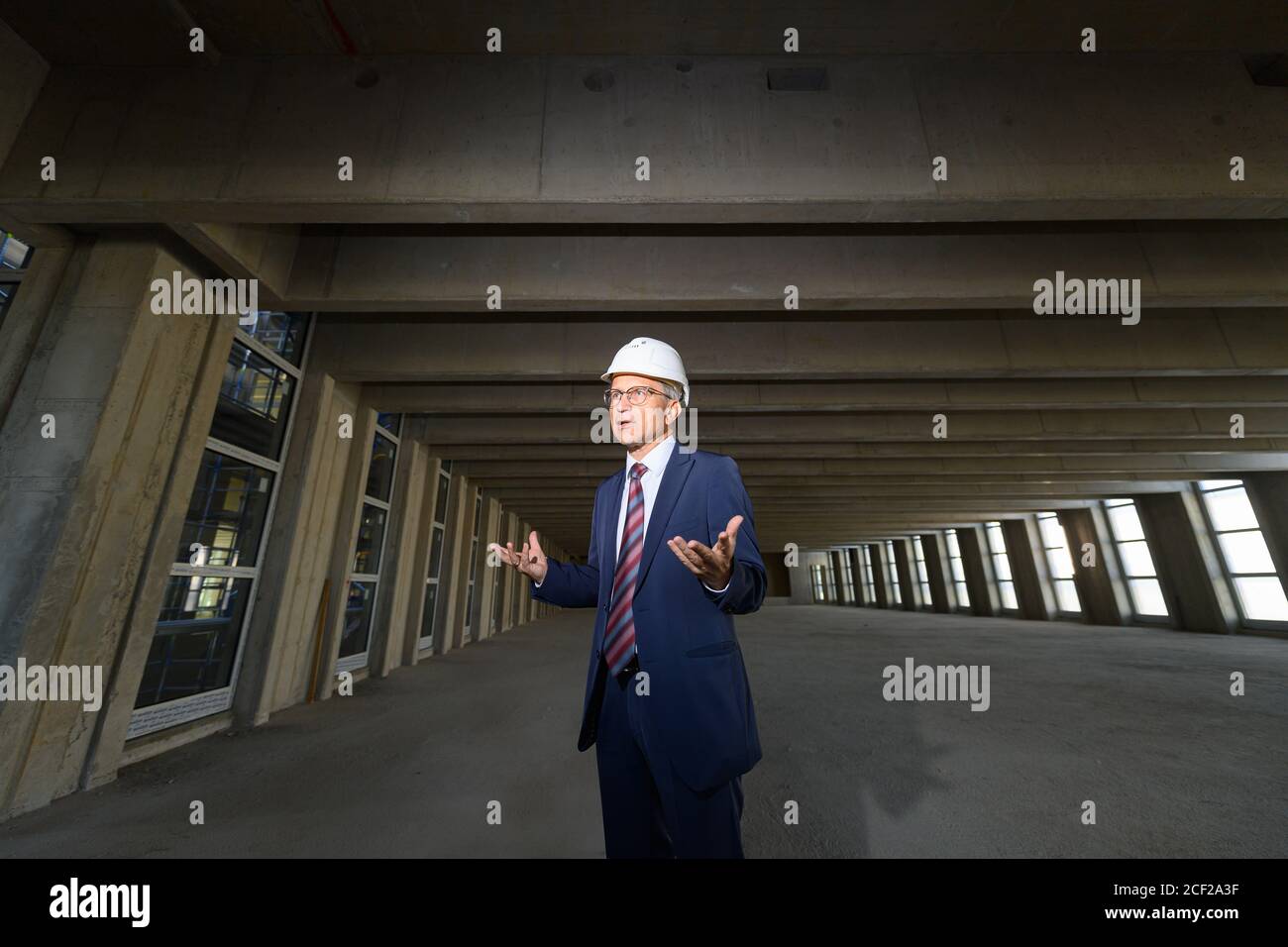 Freiberg, Germany. 03rd Sep, 2020. Jens Then, Chancellor of the TU ...