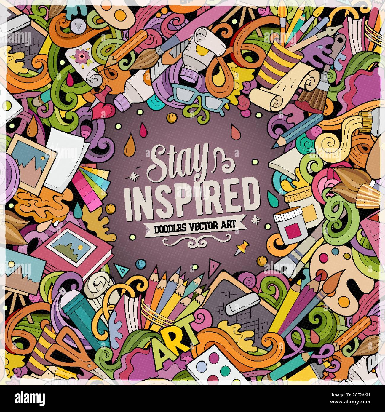 Abstract border frame cartoon picture hi-res stock photography and ...