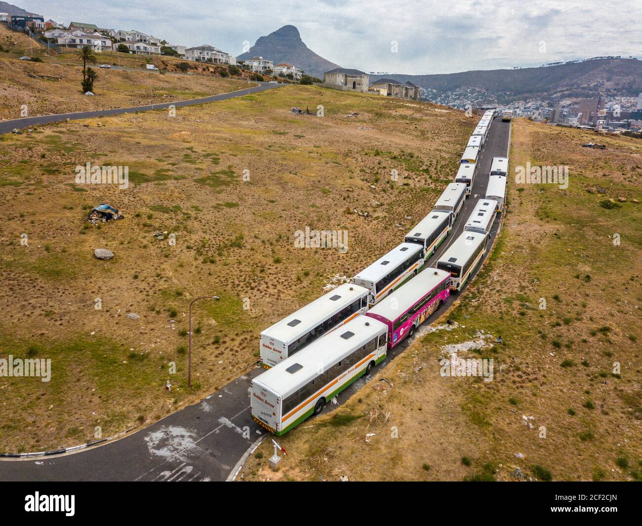 Buses In A Row High Resolution Stock Photography and Images - Alamy