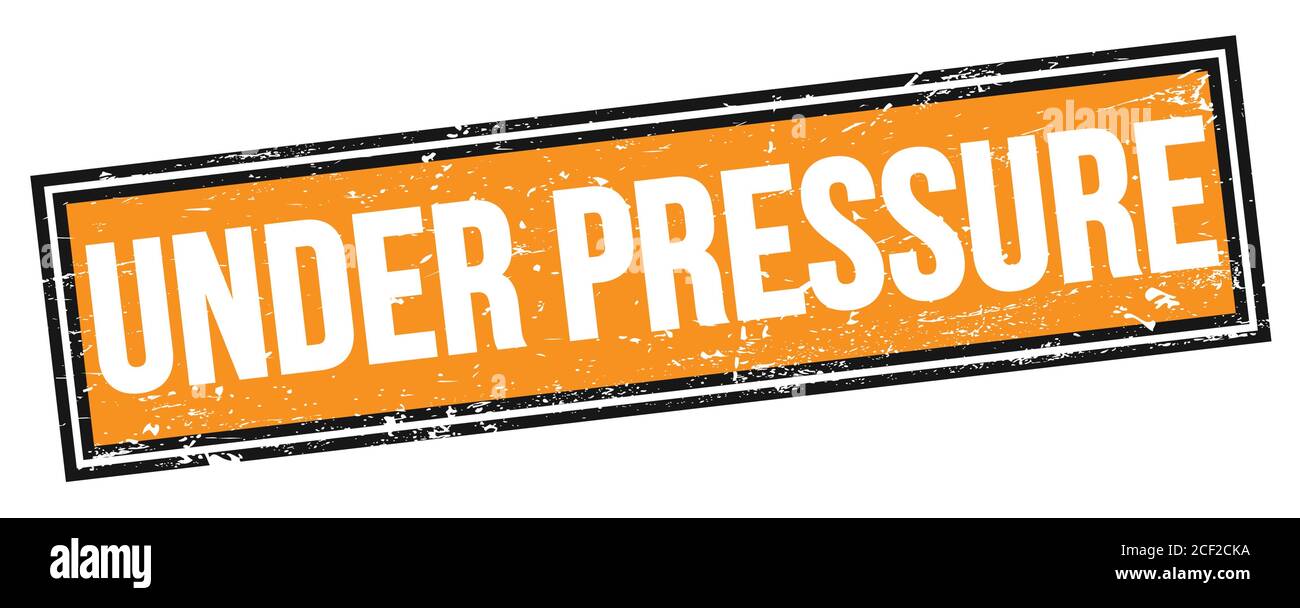 Under pressure stamp Cut Out Stock Images & Pictures - Alamy