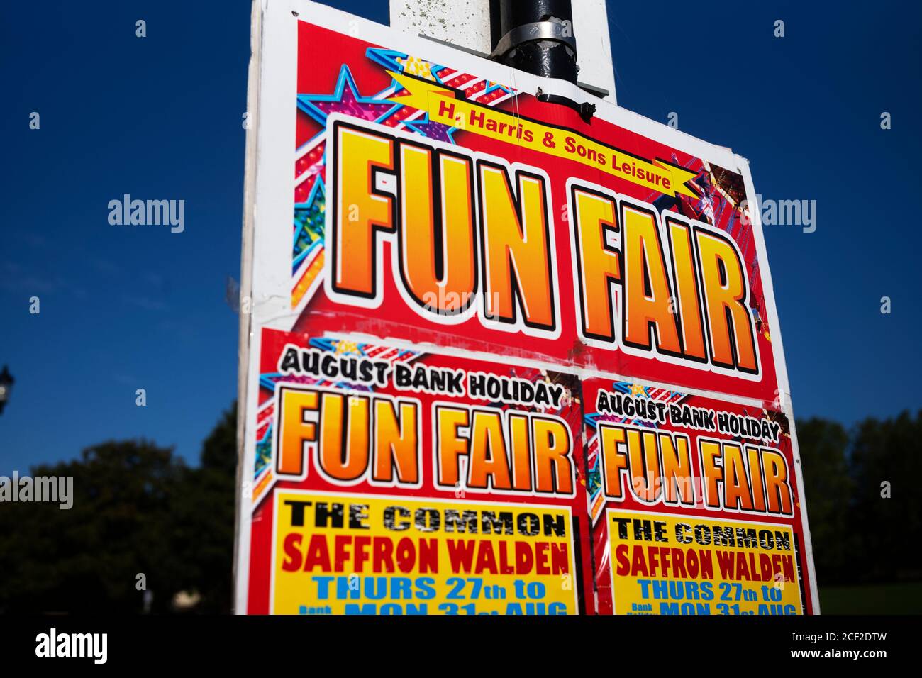 Saffron Walden Essex England UK Fun Fair 2 Sept 2020 Stock Photo - Alamy