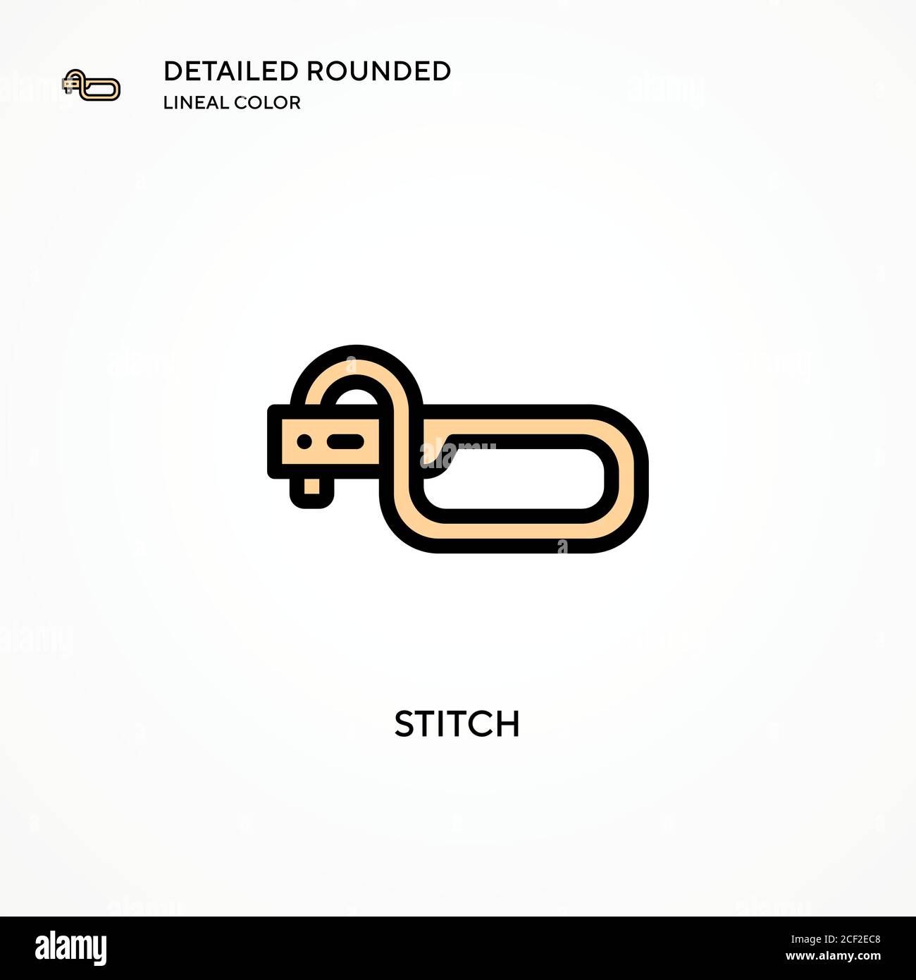 Stitch vector icon. Modern vector illustration concepts. Easy to edit ...