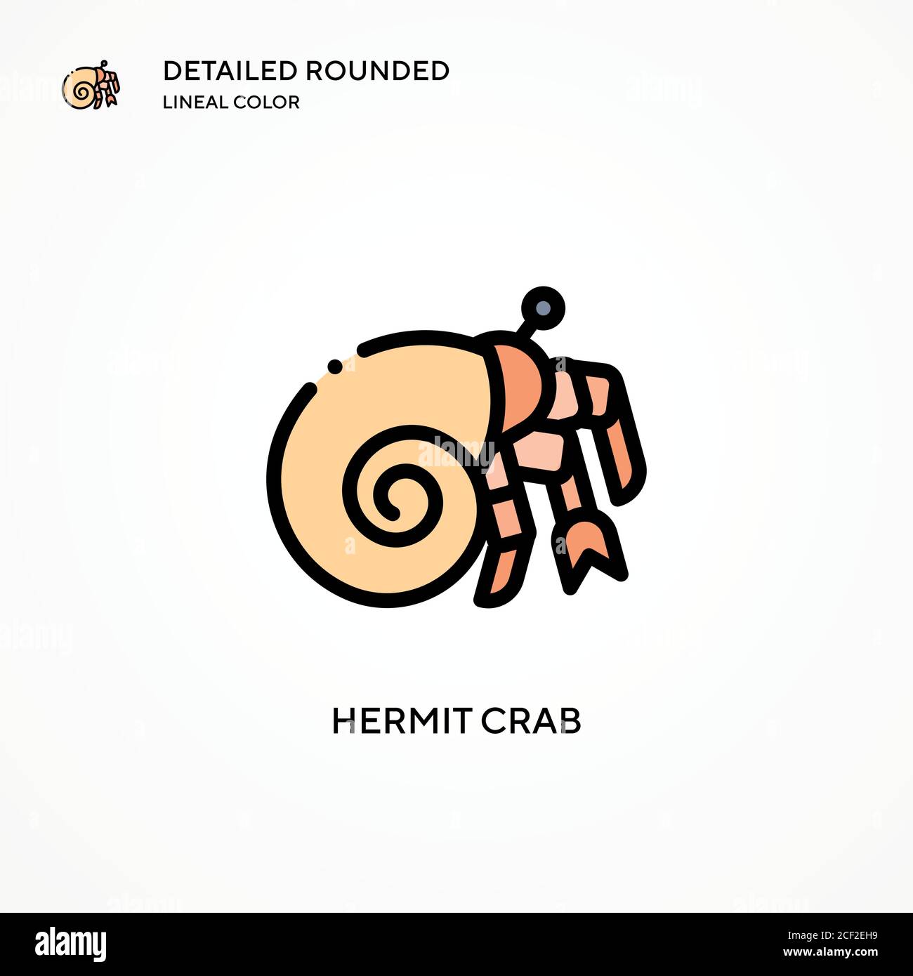 Easy hermit Stock Vector Images - Alamy