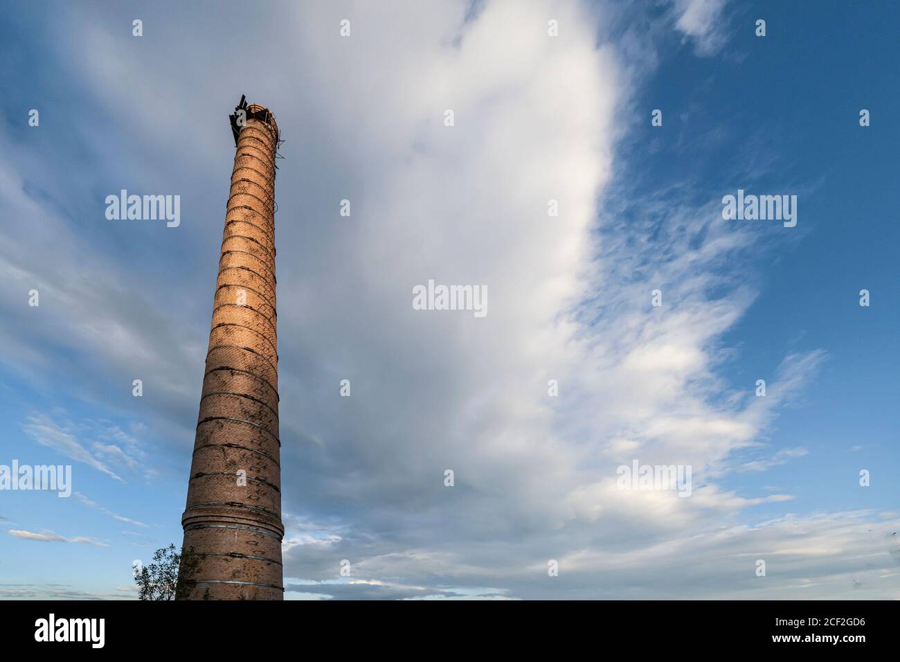 Industrial tall brick chimney against hi-res stock photography and ...