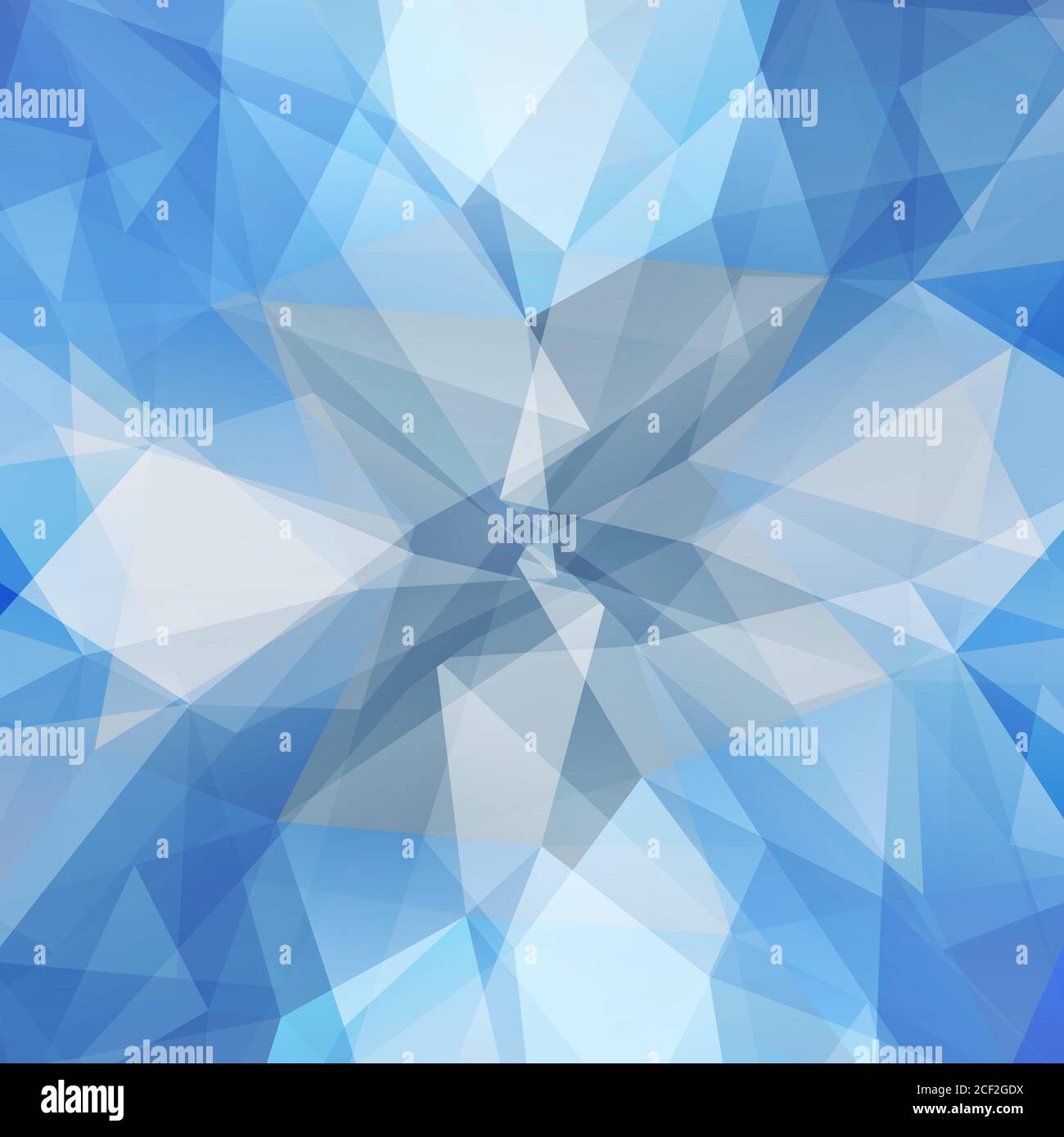 Abstract geometric ice flower. Background with triangular polygons Stock Vector Image & Art - Alamy