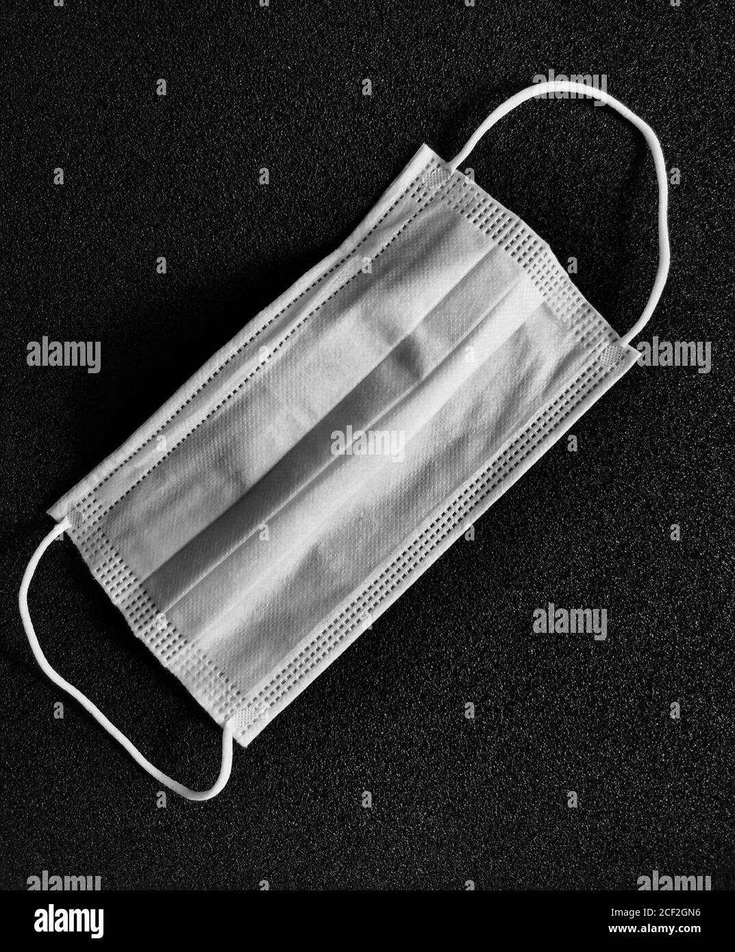 Medical surgical face mask Black and White Stock Photos & Images - Alamy